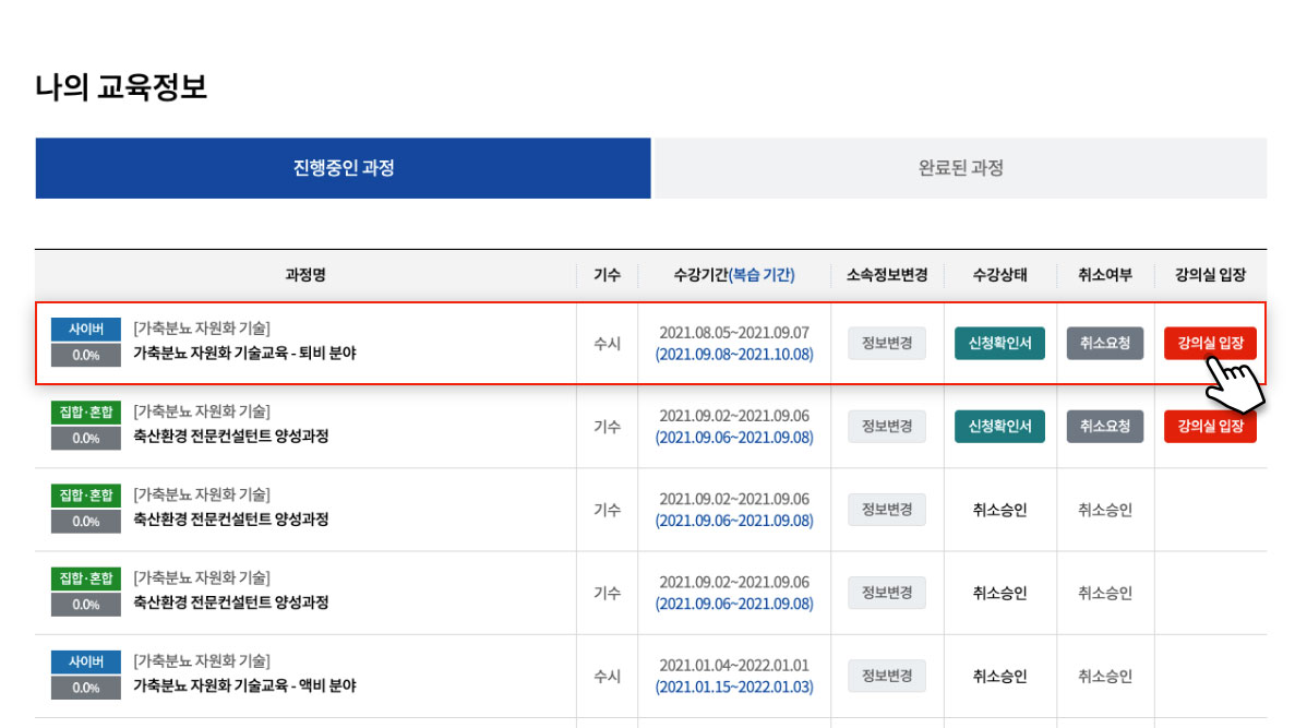 직장 내 장애인 인식개선 교육 이러닝시스템 교육센터